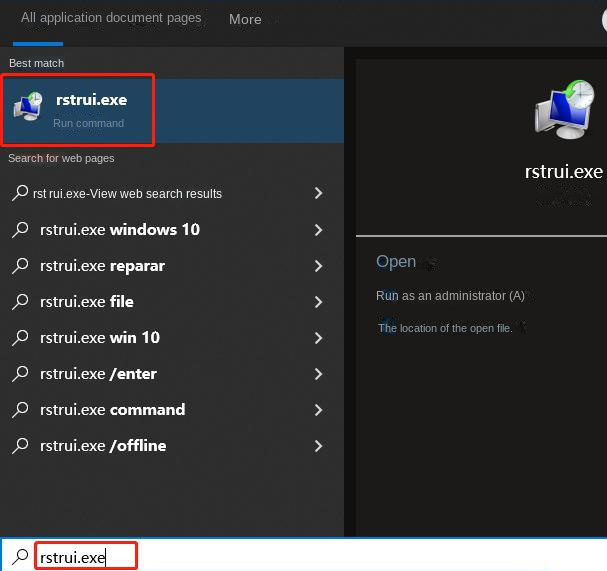 Easy Solutions to Fix The Error of Rstrui.exe Not Working - Rene.E ...