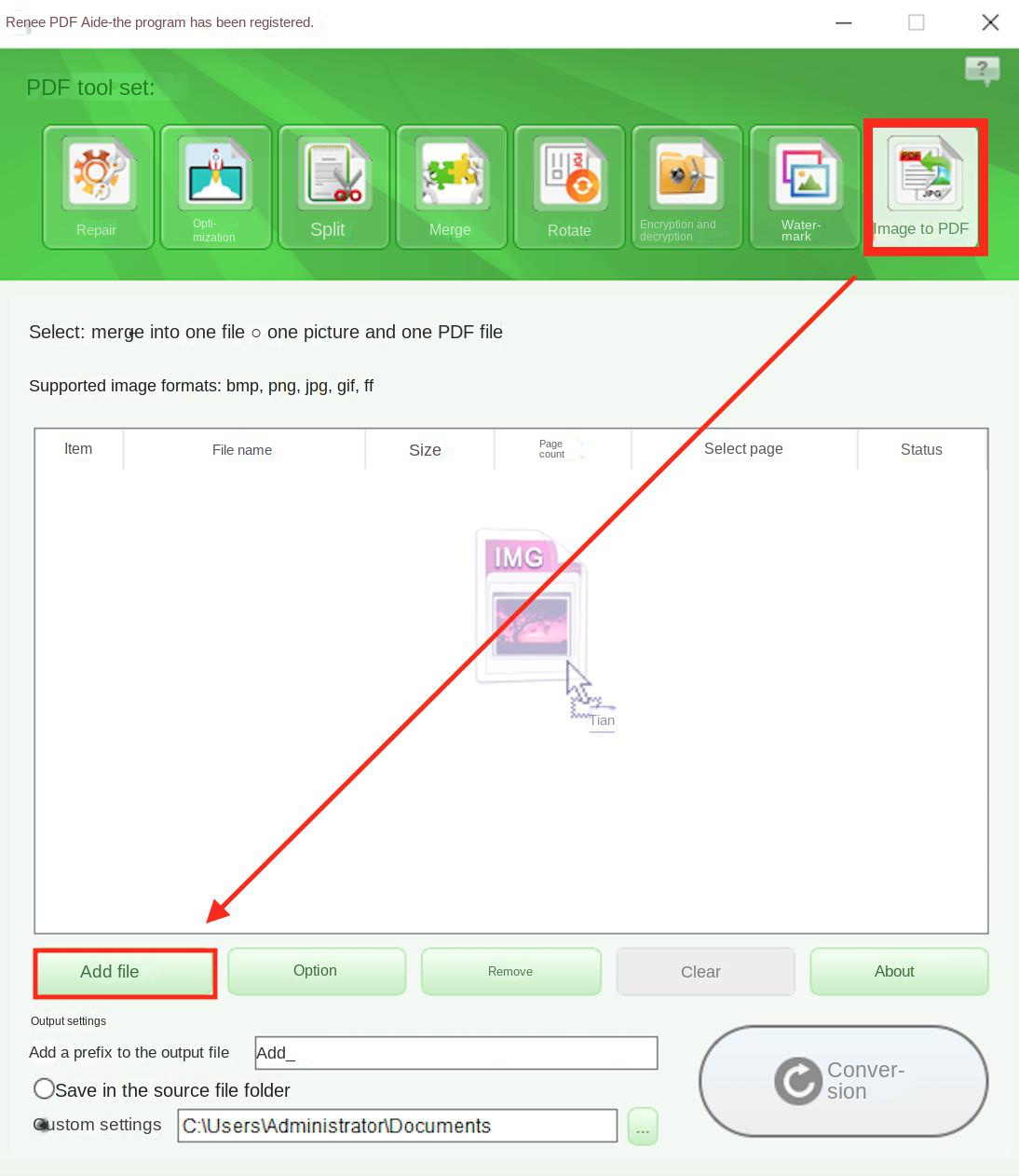 Easy Steps to Convert Pictures to PDF with Free PDF Creator - Rene.E ...