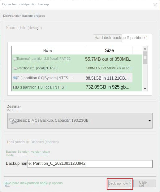 Backup Your Windows Computer's Hard Disk Partition - Rene.E Laboratory
