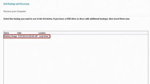 Dell Backup and Recovery: A Simple Guide for Windows 10 - Rene.E Laboratory
