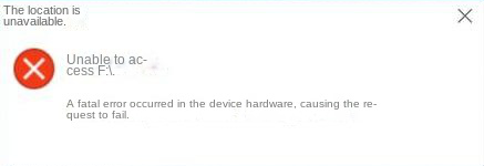 How To Fix "The Request Failed Due to A Fatal Device Hardware" Error? - Rene.E Laboratory