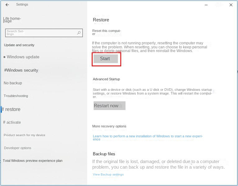 How to Factory Reset Windows 10? - Rene.E Laboratory